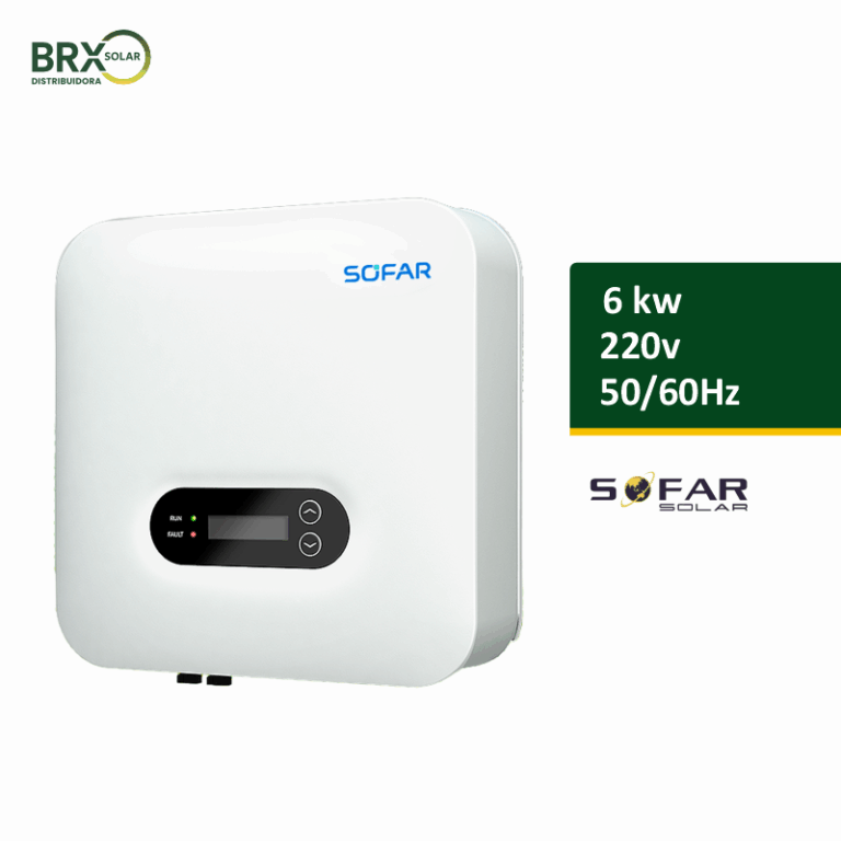 Inversor 6kw 220v Marca Sofar Modelo 6KTLM-G3 - BRX Solar - Distribuidora